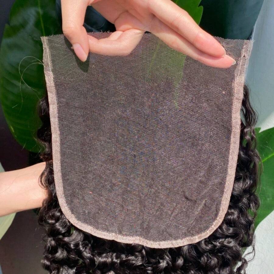 Deep Wave 7X7 HD Lace Closure Melt Skins Human Hair Invisiable HD ...