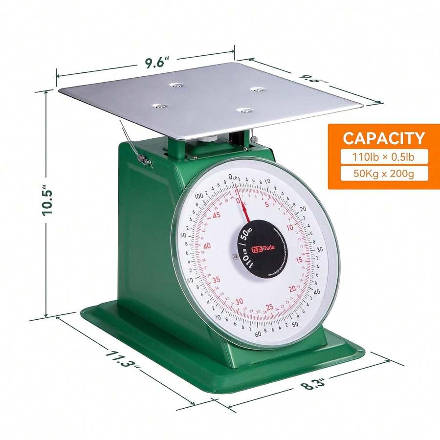 Tada 110-LBS Heavy Duty Portion-Control Mechanical Kitchen And Food ...