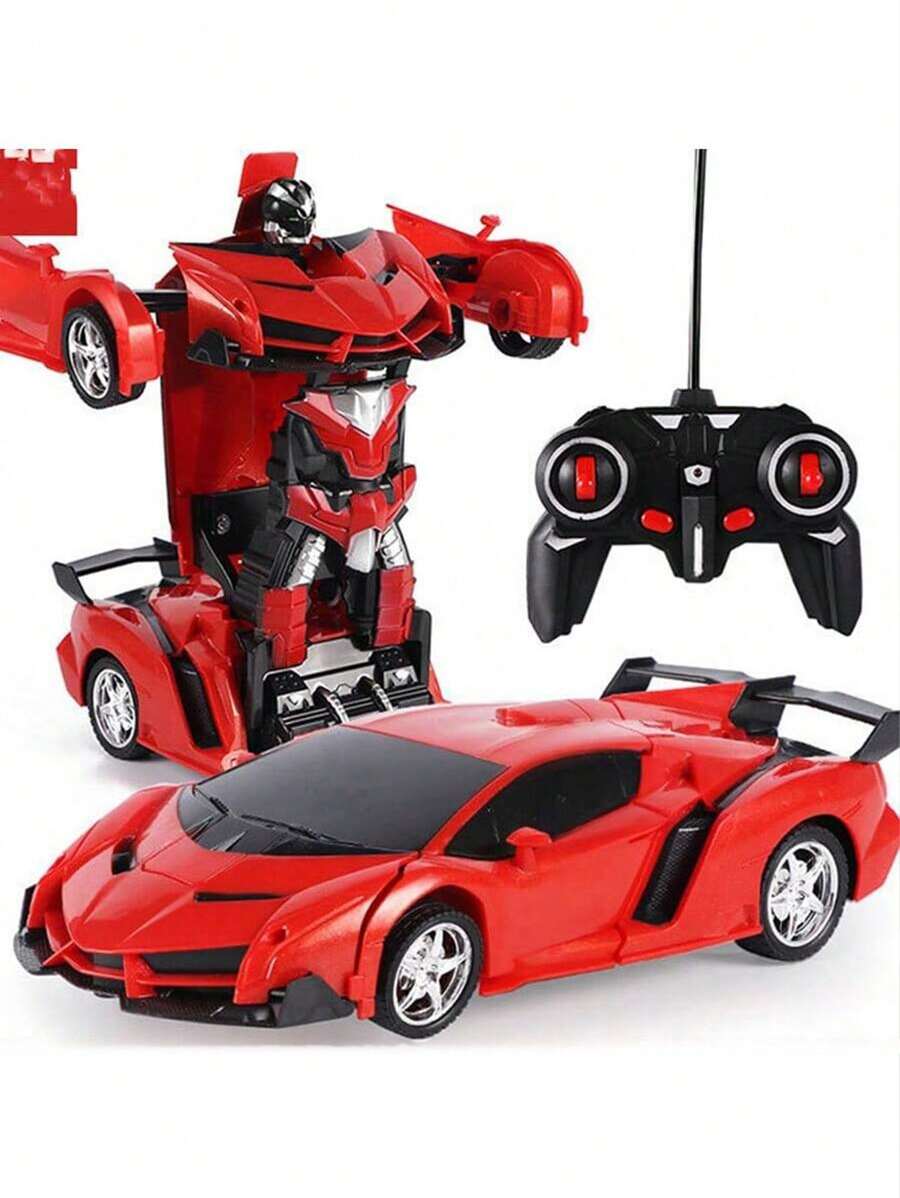 1pc Radio Control Transforming Robot Car,One-Key Transform,Spin ...
