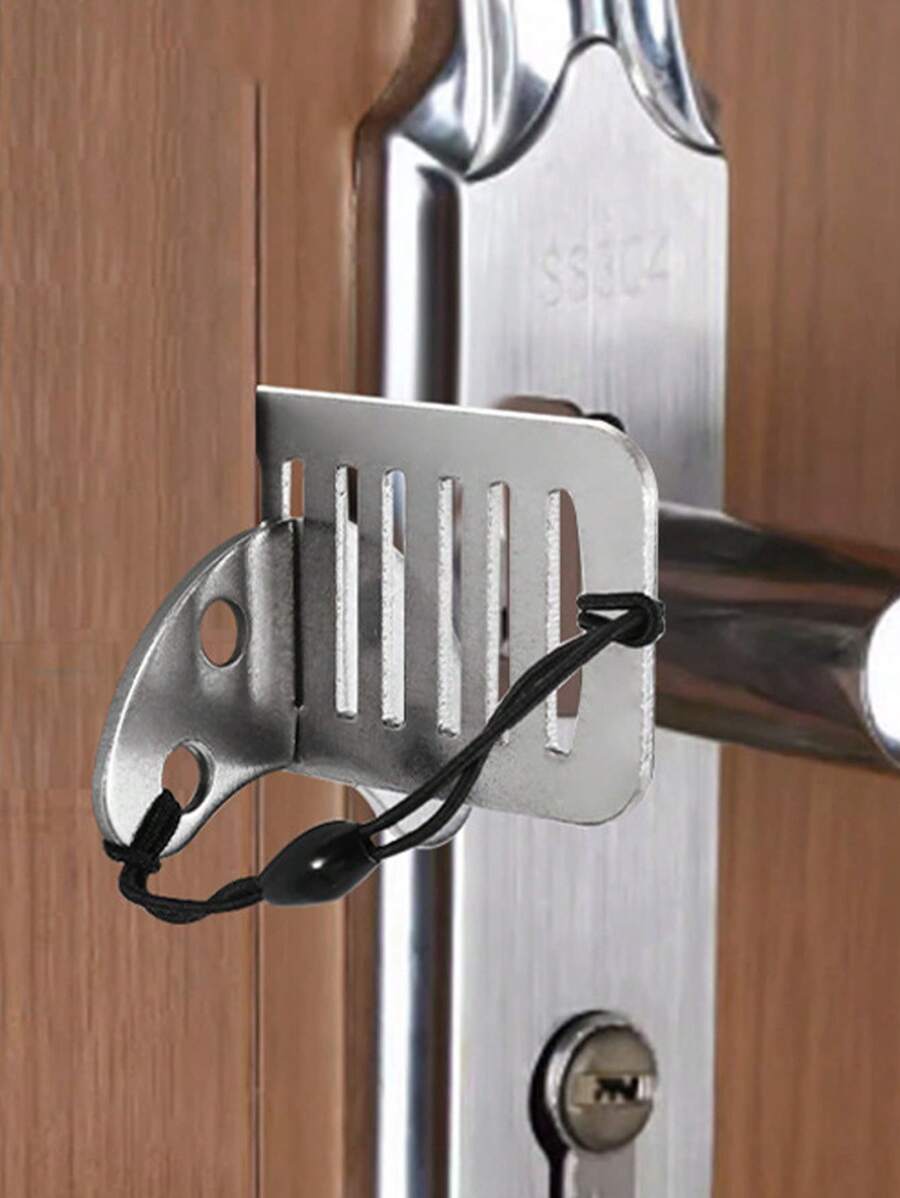 Portable Anti-Theft Door Stopper, Security Door Blocker For Living ...