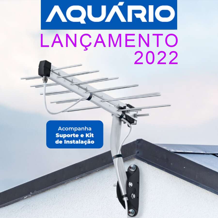 External Digital Antenna 4k + Mast + 10 Meter Cable Aquarium LAUNCH ...