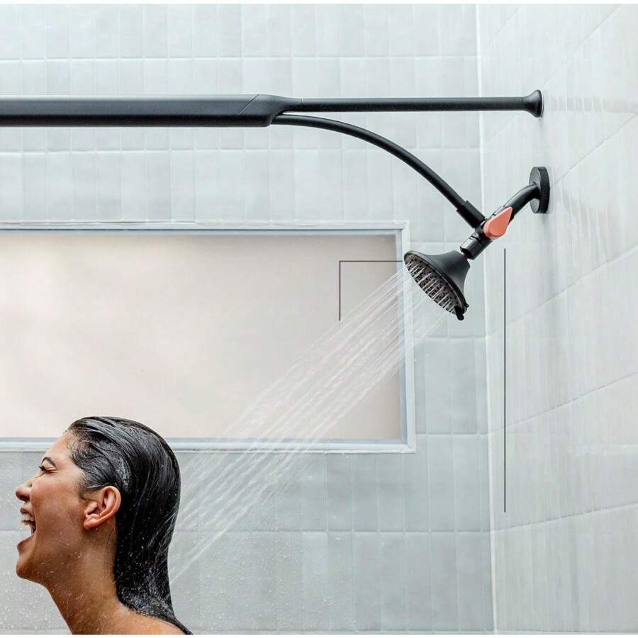 Tandem Shower- Dual Shower Head For Couples, High Pressure Double Shower Heads With 3 Flow ...