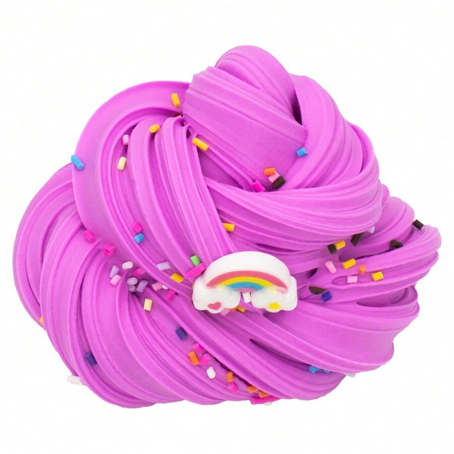 70ml DIY Scented Butter Slime Kit, Foam Ball Fruit Sprinkles Slime ...