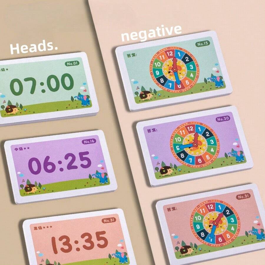 Children's Educational Intelligent Develop Time Recognition Clock Model ...