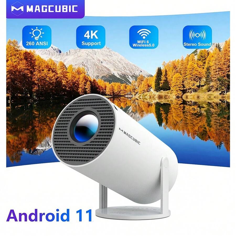 Magcubic Proyector portátil para exteriores HY300 Pro con Android 11 ...