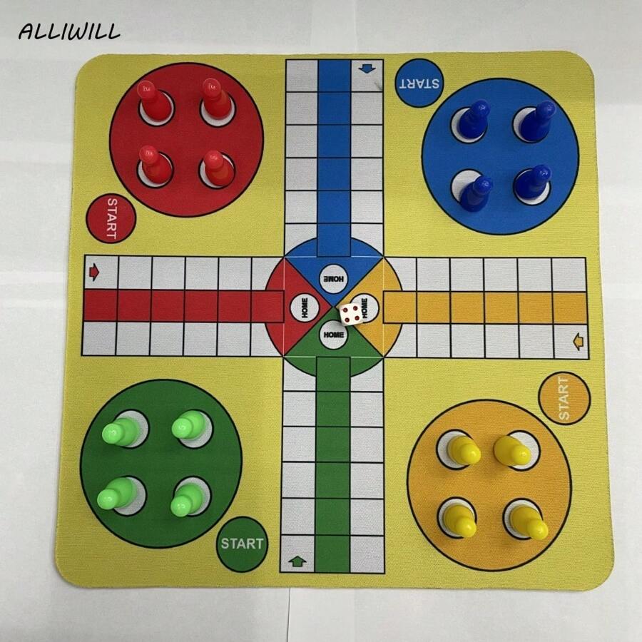 Flight Chess Set, Ludo Interactive Board Game That Can Be Used As Mouse ...