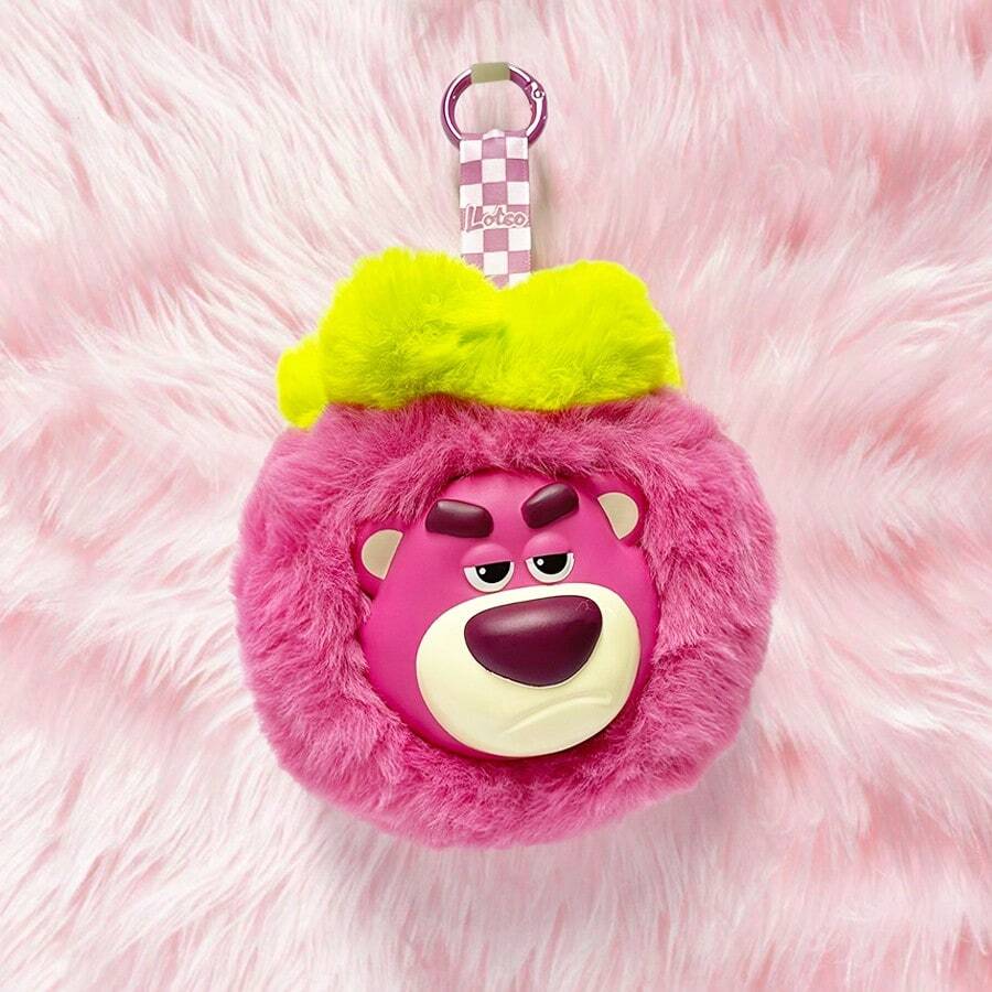 Miniso MINISO Disney Lotso Huggable Plush Keychain - Heart Blossom ...