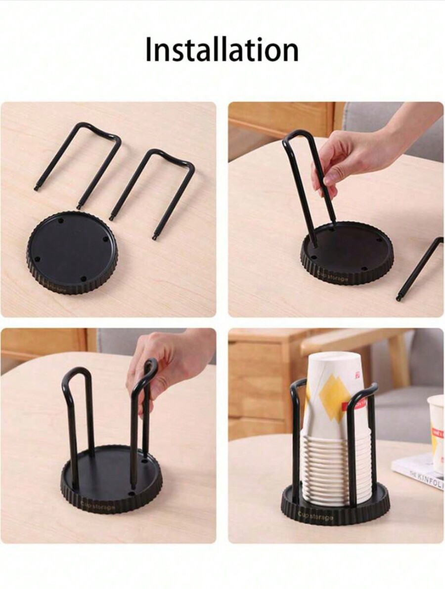 Plastic Disposable Cup Holder - Multipurpose Easy-Access Cup Dispenser ...