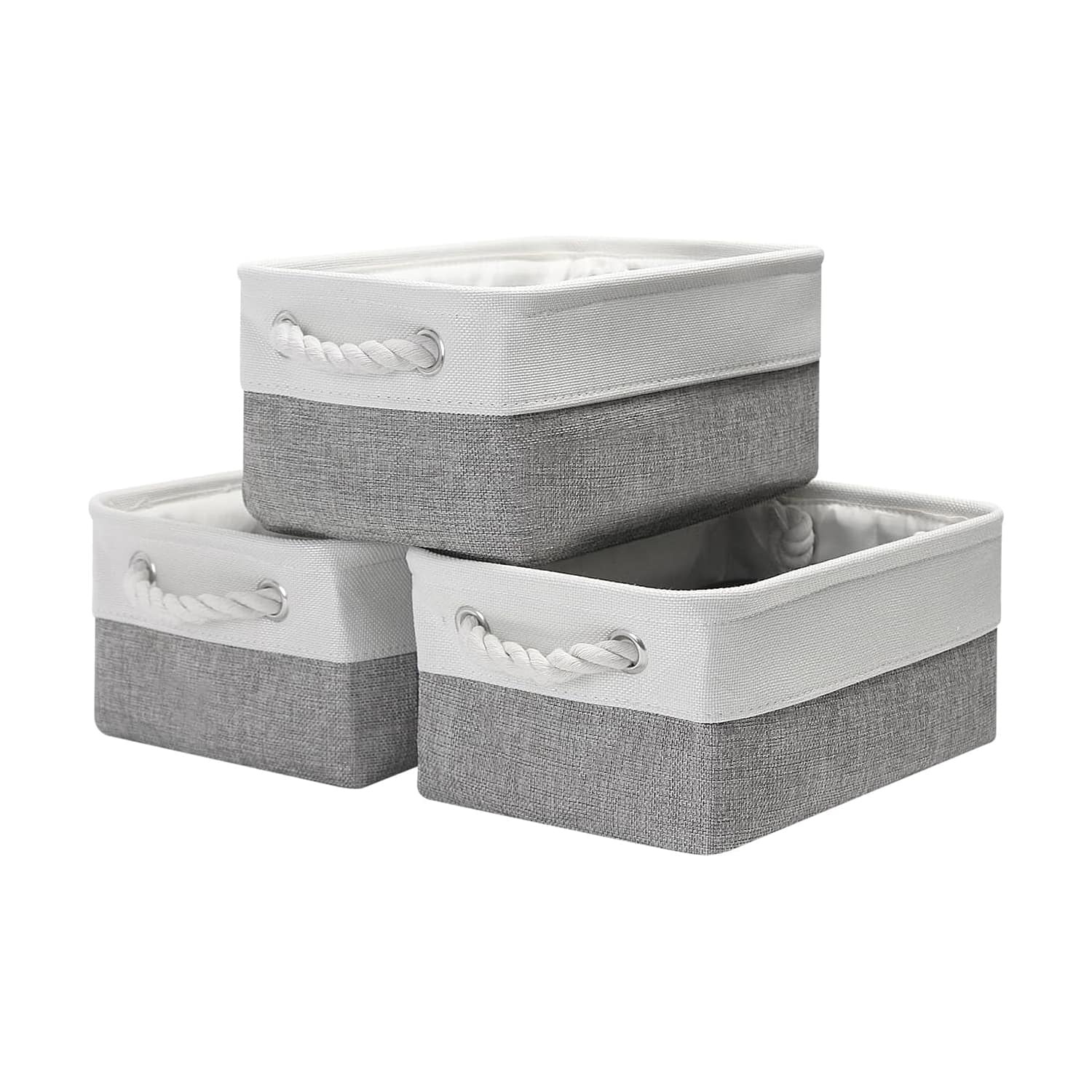 Cube Organizer With Handles, Fabric Storage Bin, 1 Pack Cube Baskets ...