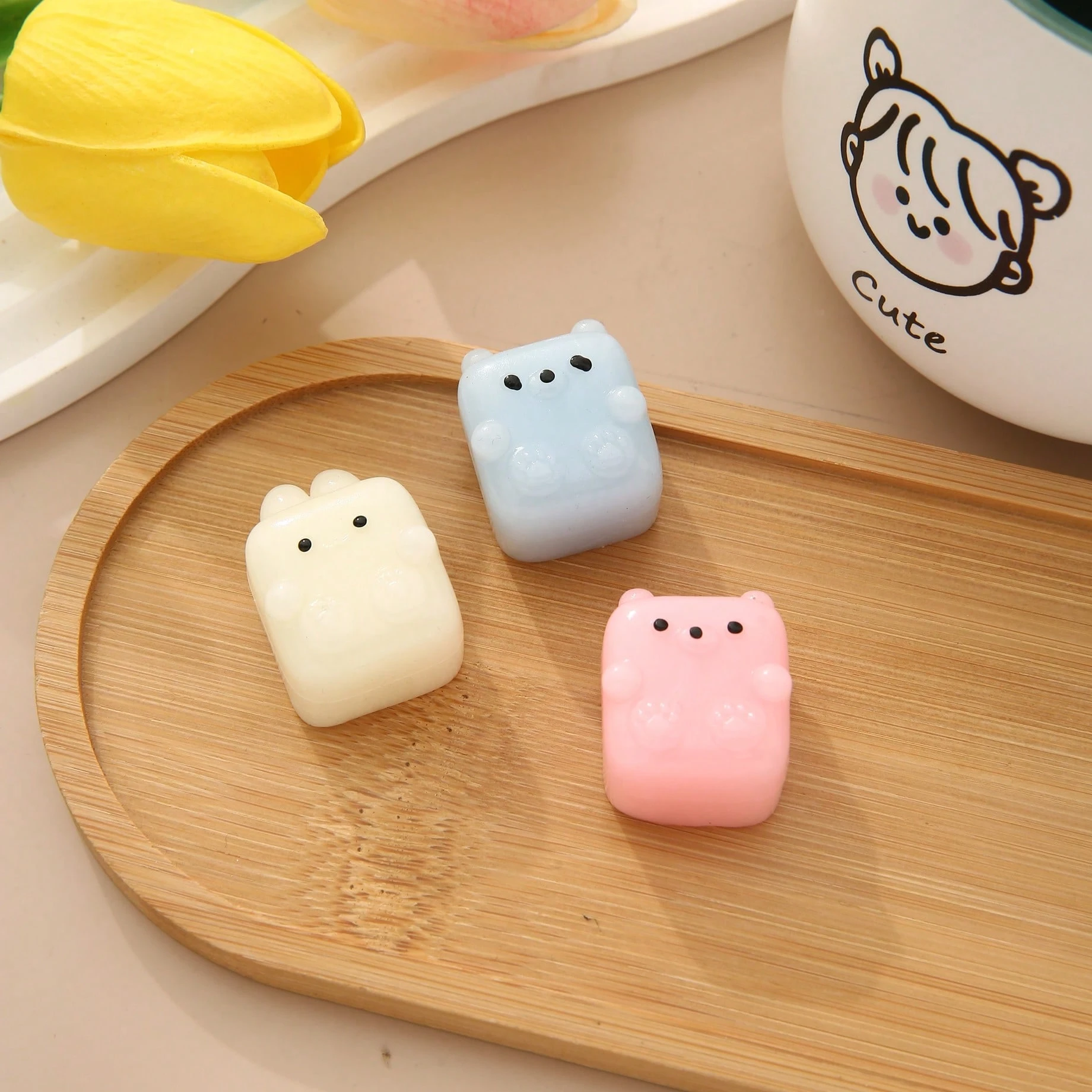 Sanrio Small Square Animals Squishies Squishy Toy Party Favors For ...