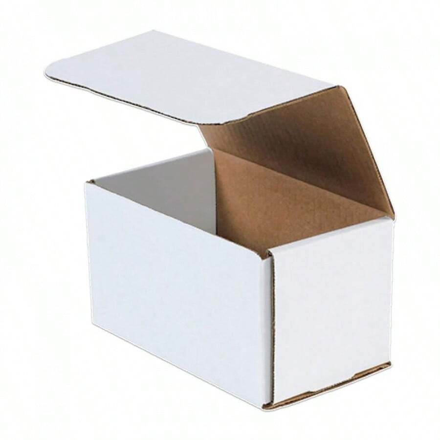8x8x6 Shipping Boxes Small (50-Pack) Heavy Duty Corrugated Cardboard Boxes For Packing, Mailing ...