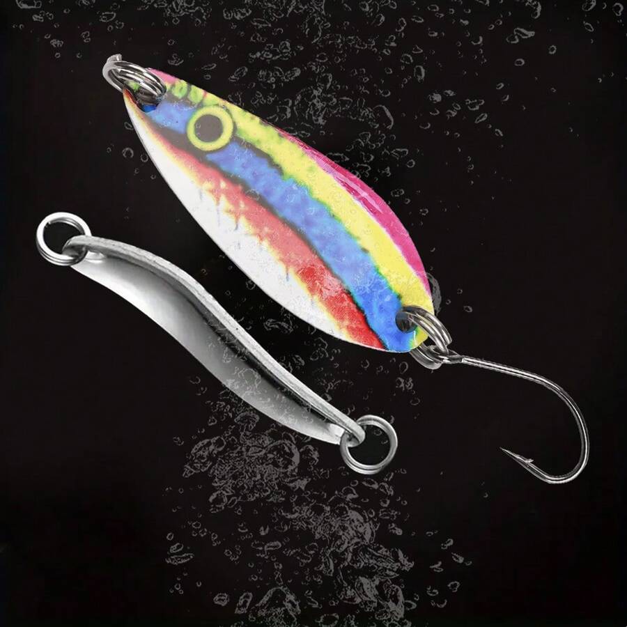 FTK 2.5g 3.5g 5g Metal Spinner Bait Casting Spoon Shape Ultralight Freshwater Brass Metal Lure ...