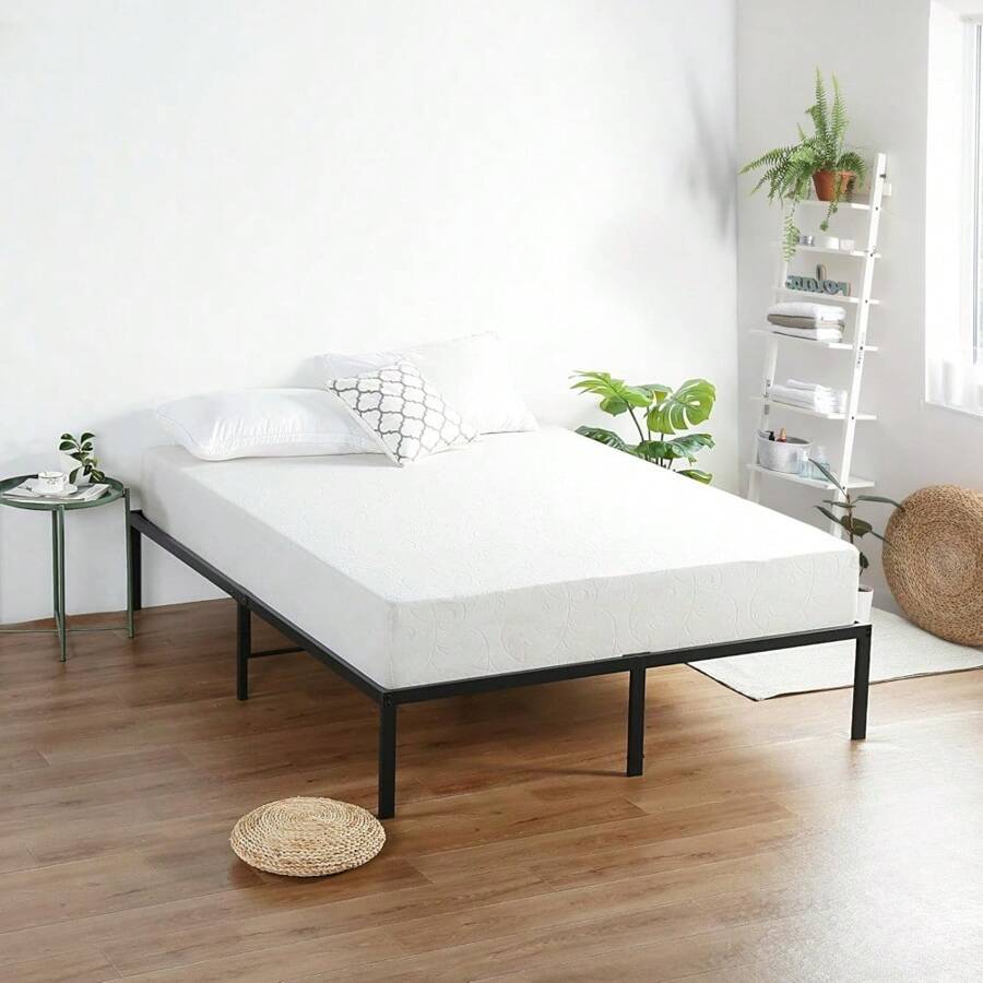 Queen Mattress, 7 Inch Deluxe Gel Memory Foam Mattress, Gel Infused For ...