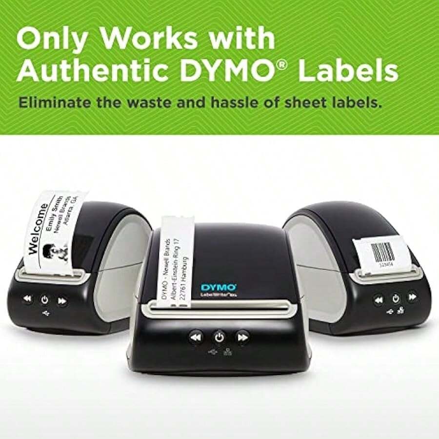 DYMO LabelWriter 550 Label Printer Labels Pack | 2 X Multipurpose ...