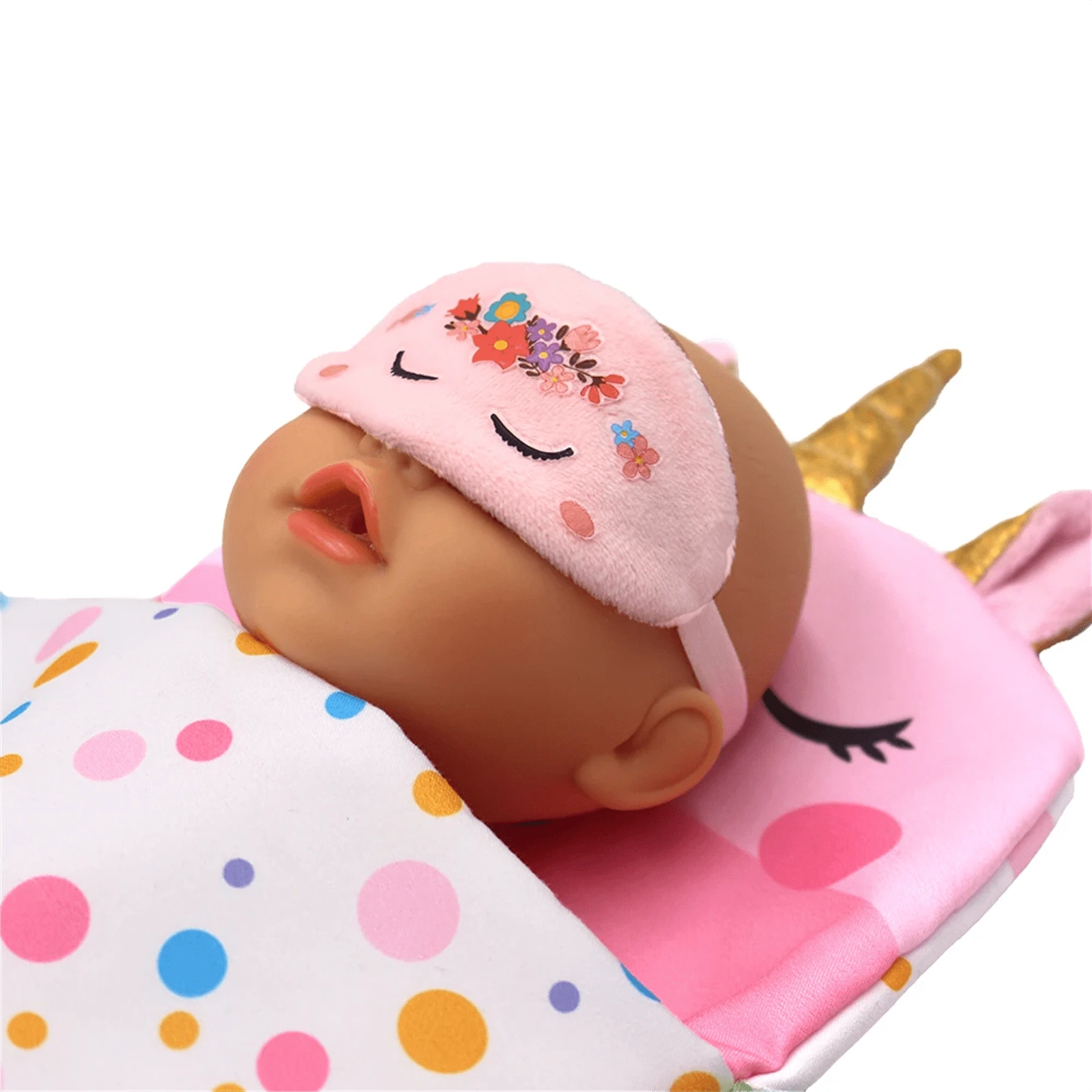 Elaborate Doll Sleeping Bag + Eye Mask Suitable For 30-45cm And 12-18 ...