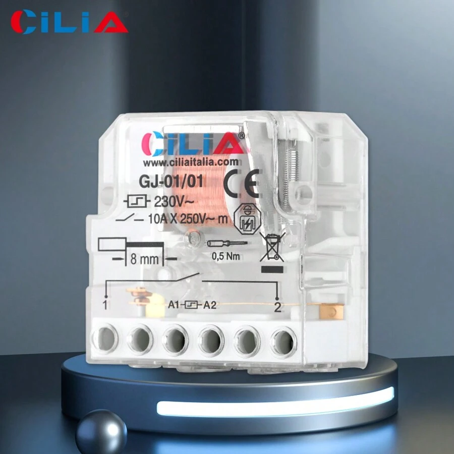 CILA 1pc Relay Switch Impulse 230V Electromechanical Impulse With ...
