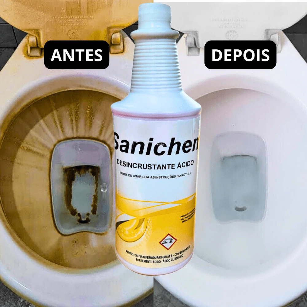 Sanichem Descaling Cleaner For Toilets And Urinals Rust Remover ...