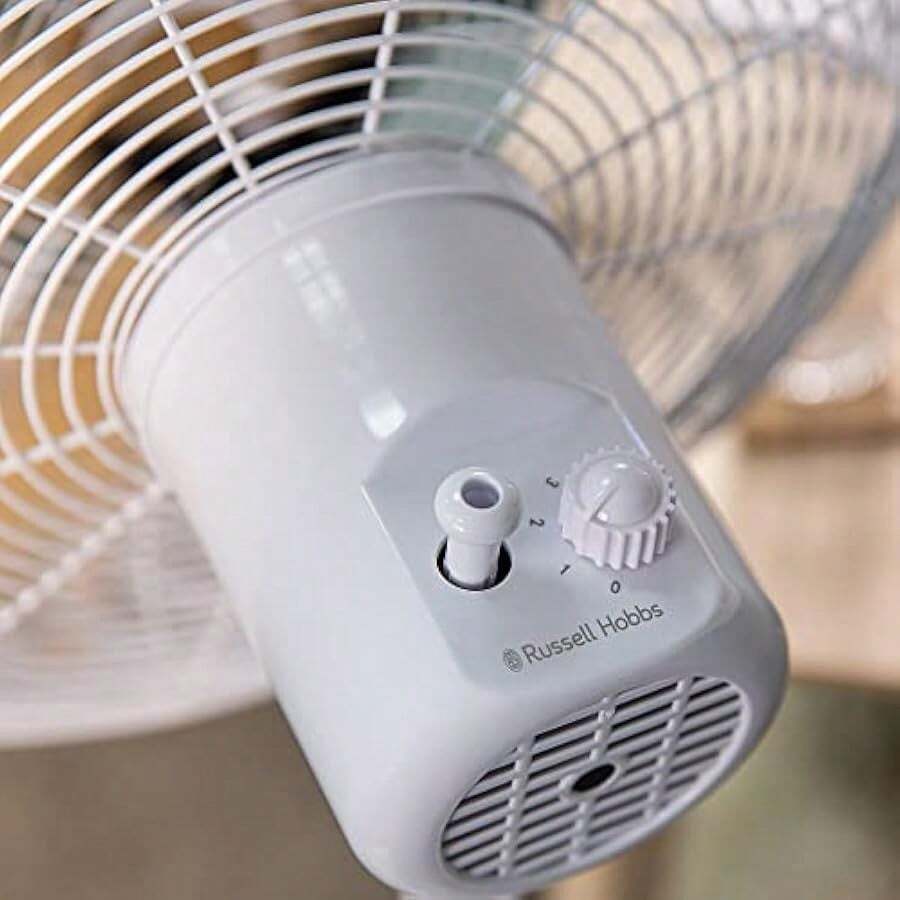 16inch Scandi Electric Pedestal Fan Tall Standing Fan 3 Speed Settings ...