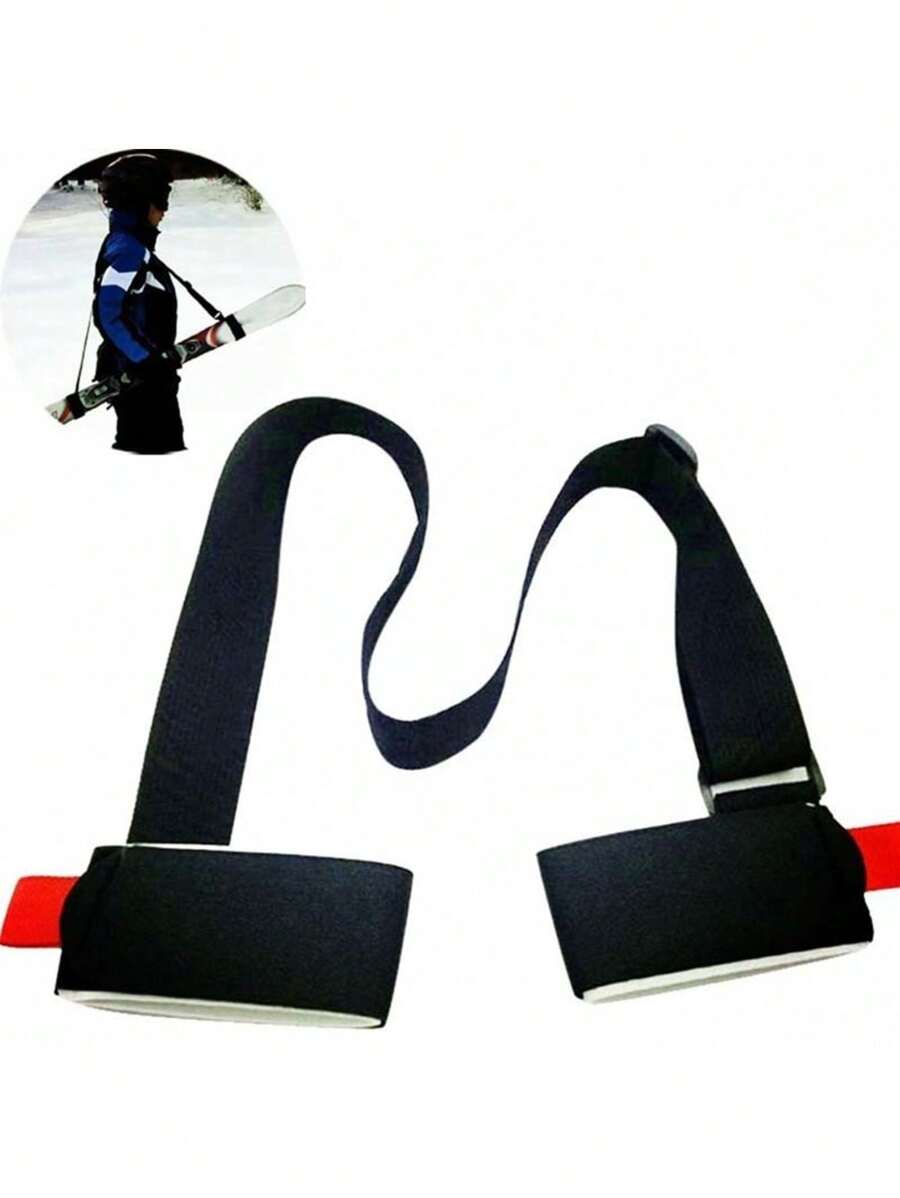Snowboard Carry Strap Adjustable Ski Bag Handle Straps Porter Hook Loop ...