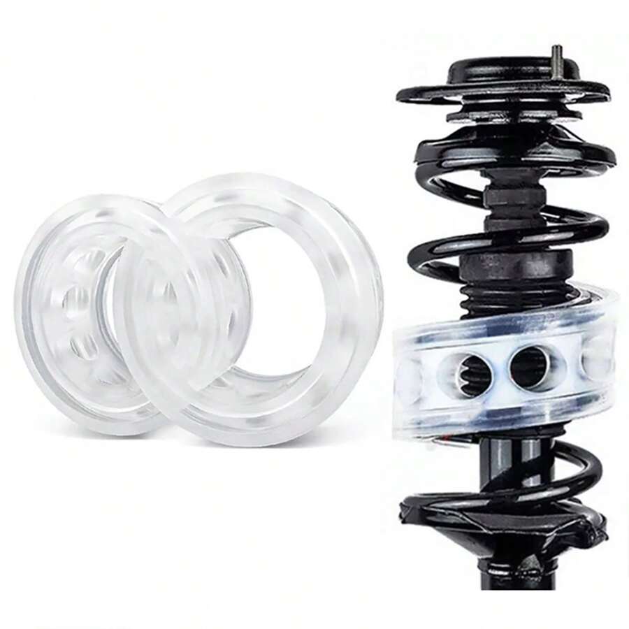 2Pcs Car Buffer Shock Absorber Car Spring Buffers Coil Urethane Rubber ...