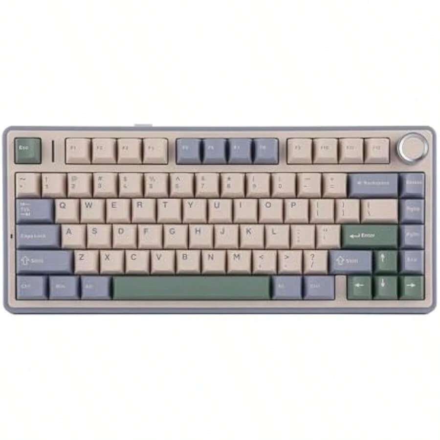 F75 Gasket Mechanical Keyboard 75% Wireless Gaming Keyboard With F ...