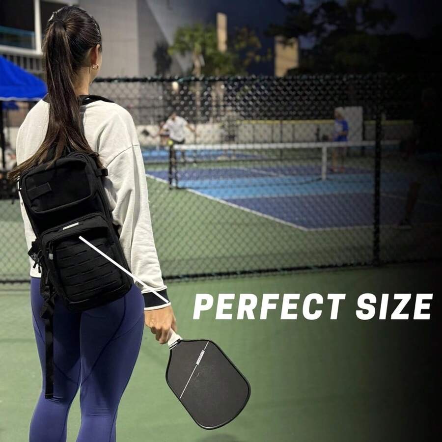 Professor Pickleball CourtCommander Pickleball Backpack - Lightweight ...