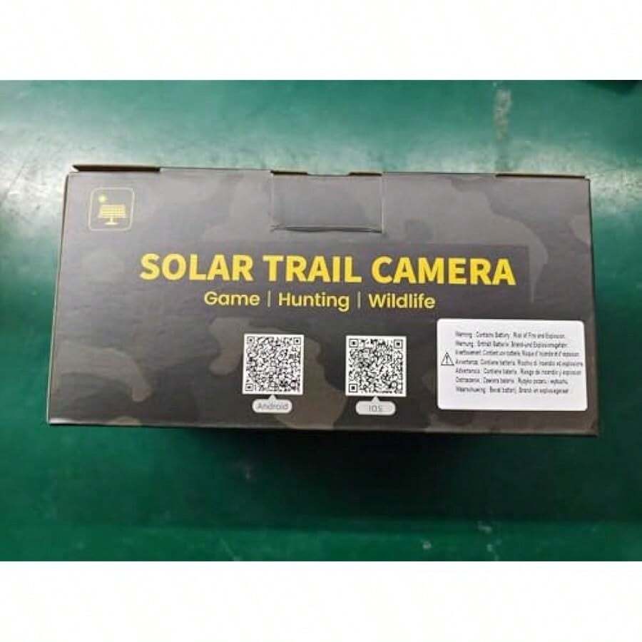 XTU Wildlife Camera 2.7K 32MP Solar Trail Camera Night Vision ...