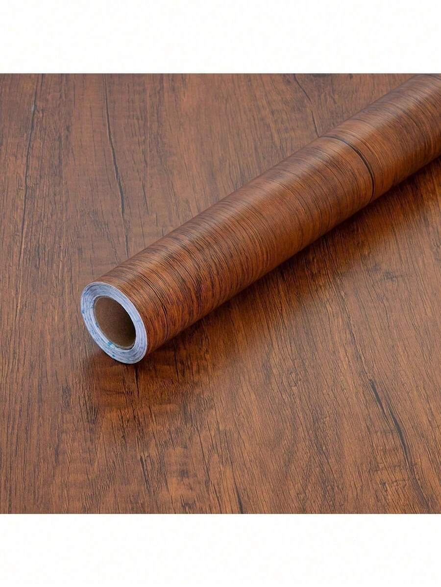 1 Roll Self-Adhesive Wood Grain Contact Paper, Removable And Reusable ...