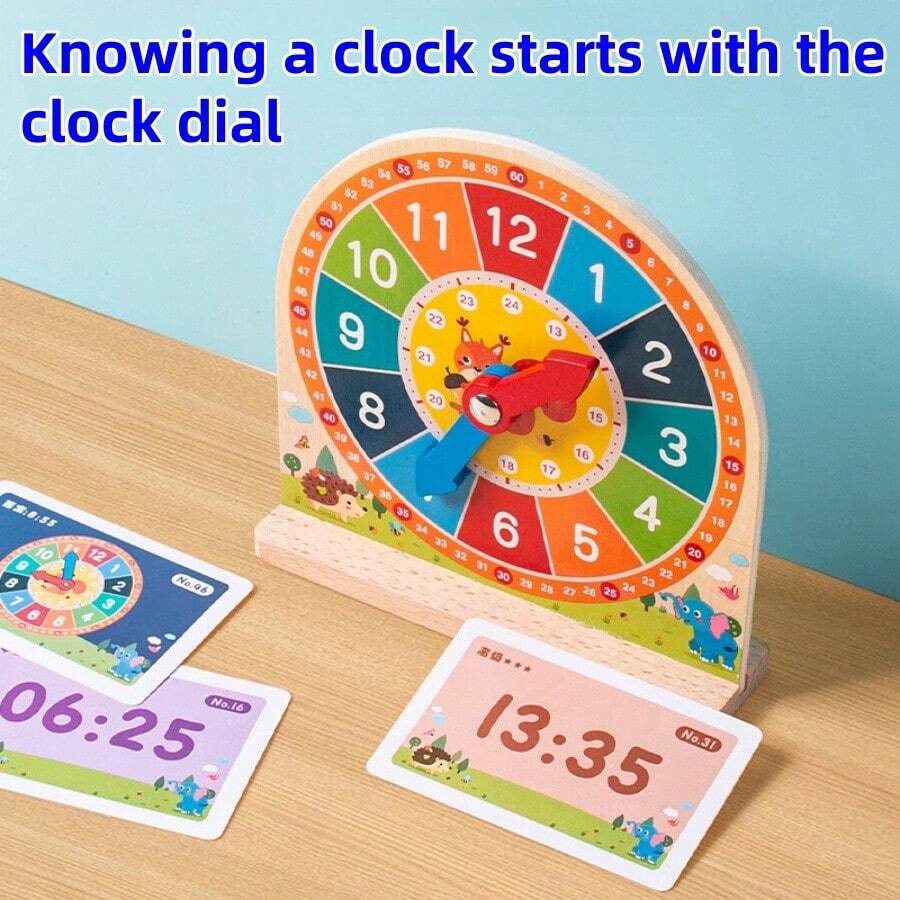 Children's Educational Intelligent Develop Time Recognition Clock Model ...