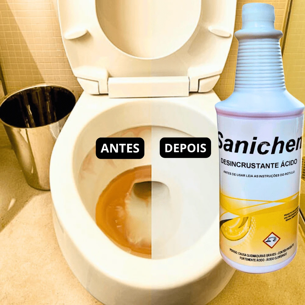 Sanichem Descaling Cleaner For Toilets And Urinals Rust Remover ...
