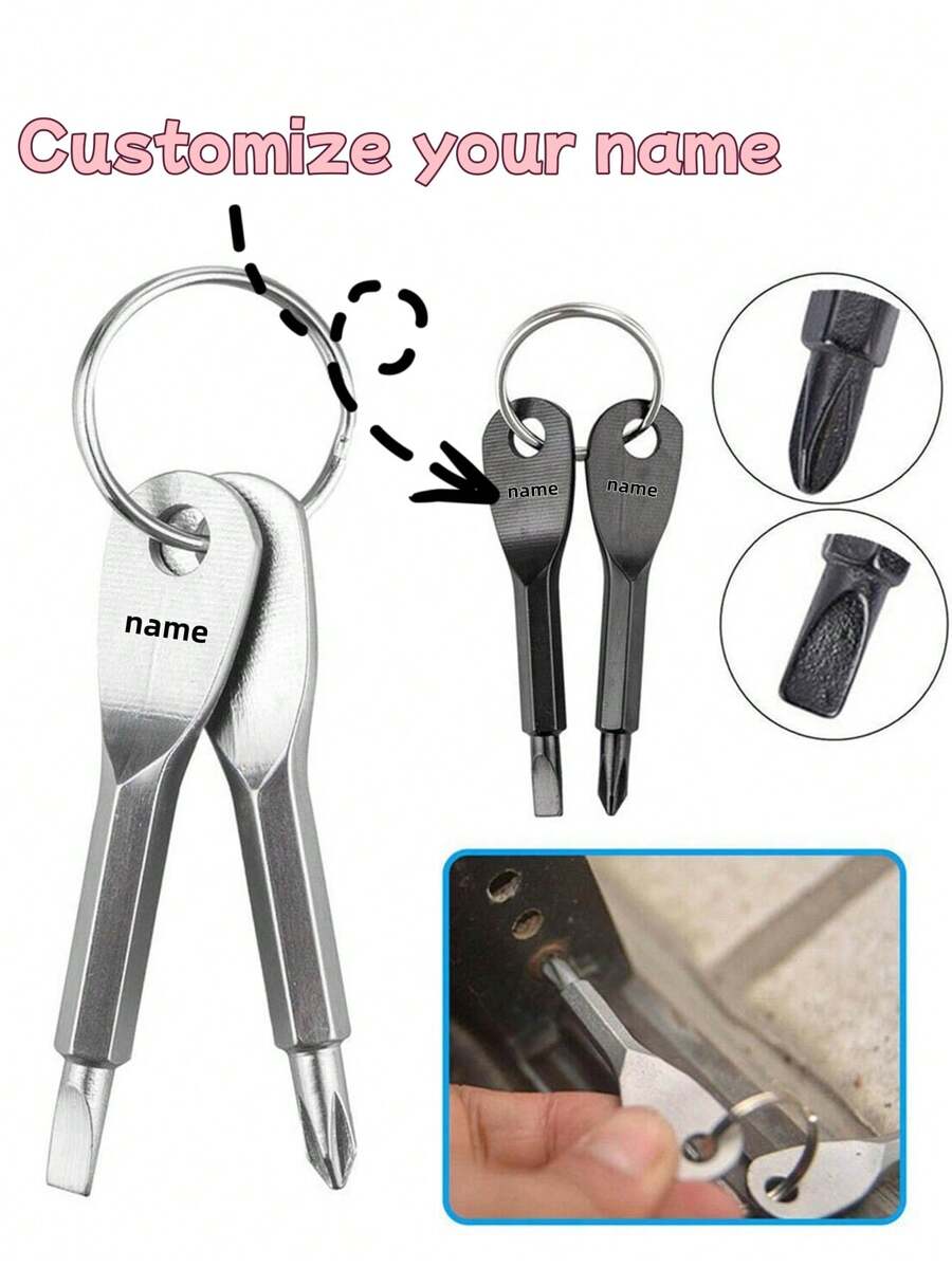 2pcs Customized Portable Phillips Screwdriver And Slotted Screwdriver ...