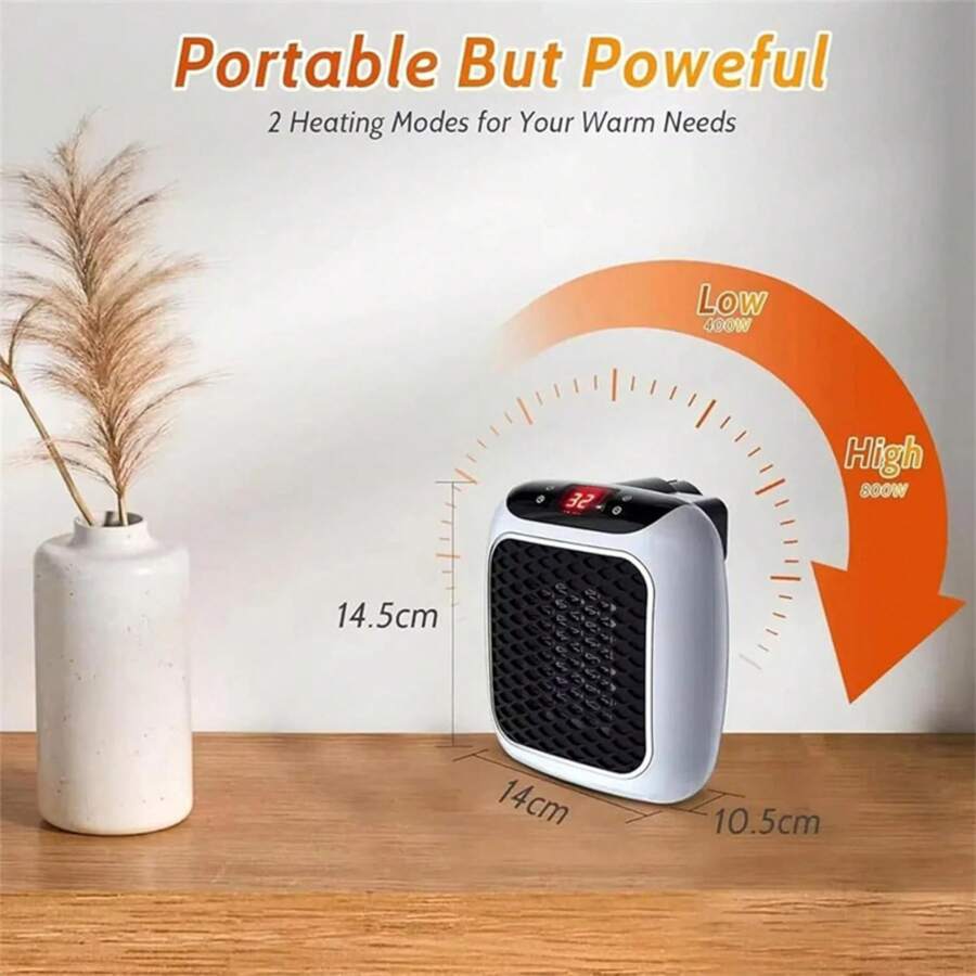 PEKJDSwarm Pro Riscaldatore, Warm Pro 800 W, Termostato per ...