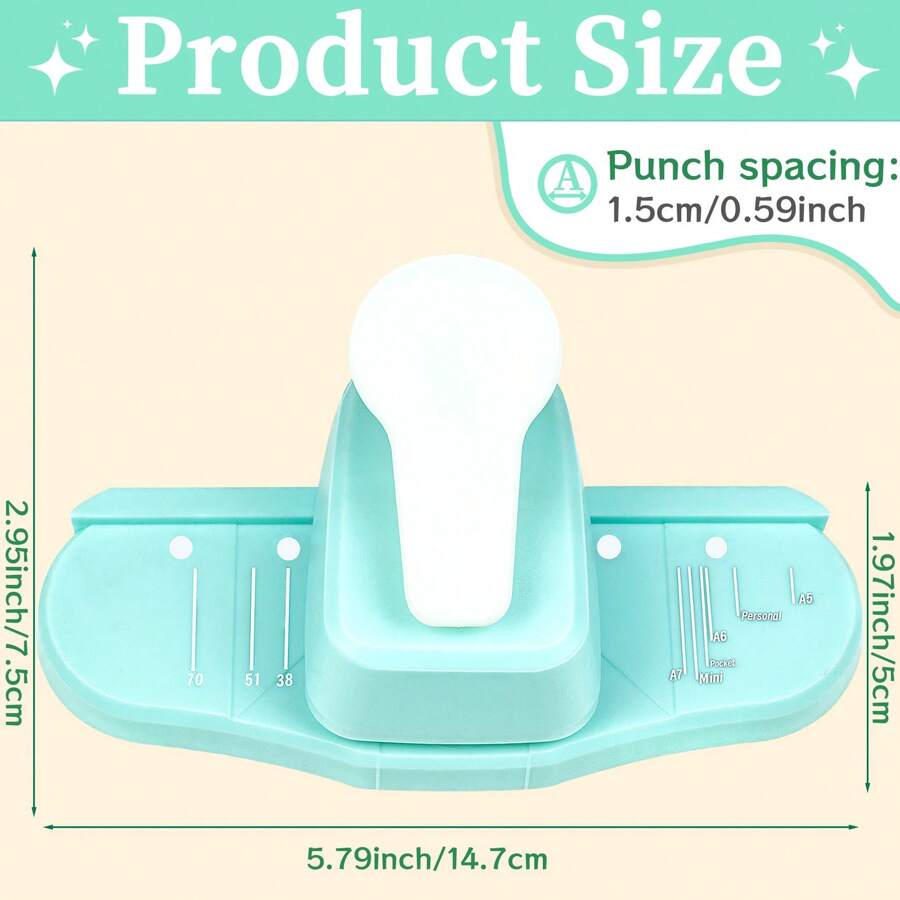 Paper Cutter Paper Hole Punches Punchers Binder Tool DIY Craft Students ...