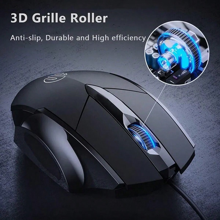 W1s USB Computer Mouse, Silent Mouse 3 Button Wired Mouse, Office And ...