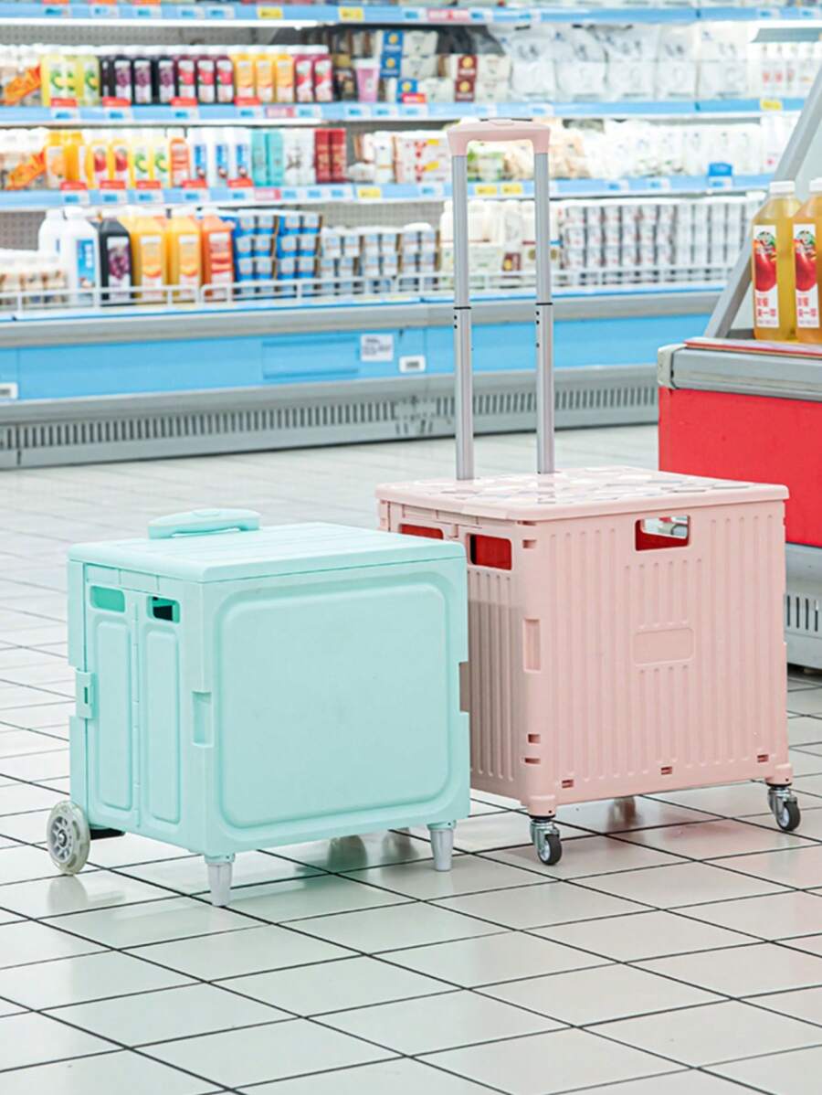 PP-Material Faltbare Transport Box für Essen Camping Outdoor Trolley ...