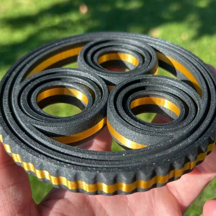 Print-In-Place Rotating Fidget 3D Printing Stress Relief Toy | SHEIN ...
