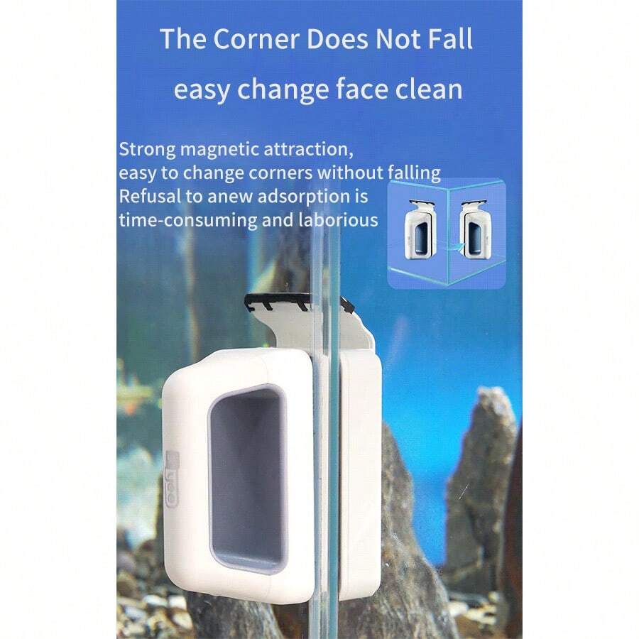 Fish Tank Magnetic Brush Super Magnetic Glass Wipe Cleaning Tools Algae ...