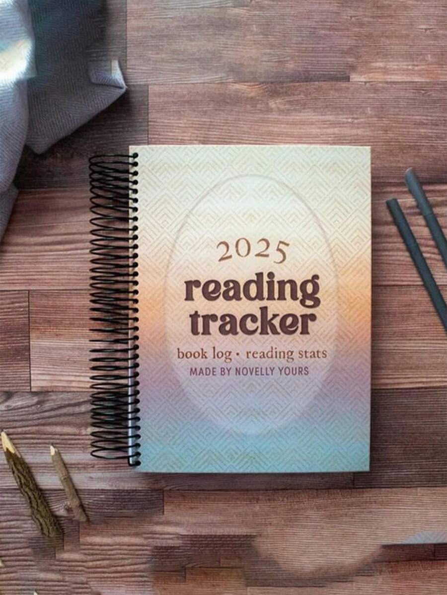 2025 Reading Tracker Notebook, Suitable For Students | SHEIN USA