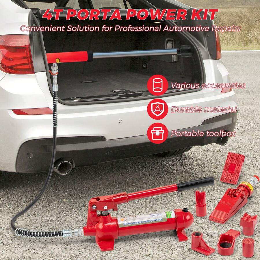 Studyset Hydraulic Jack Kit, Hydraulic Multifunctional Jack With Oil ...