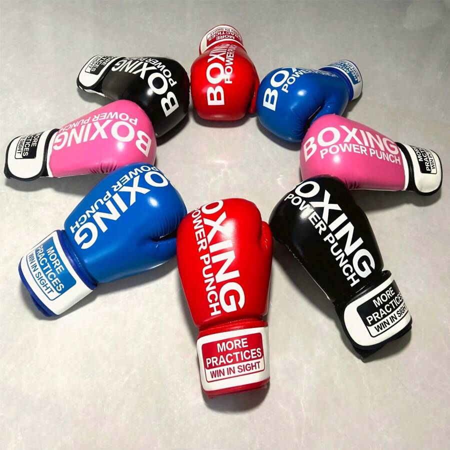 Boxing Training Gloves For Men Women - Lightweight, Shock Absorbent ...