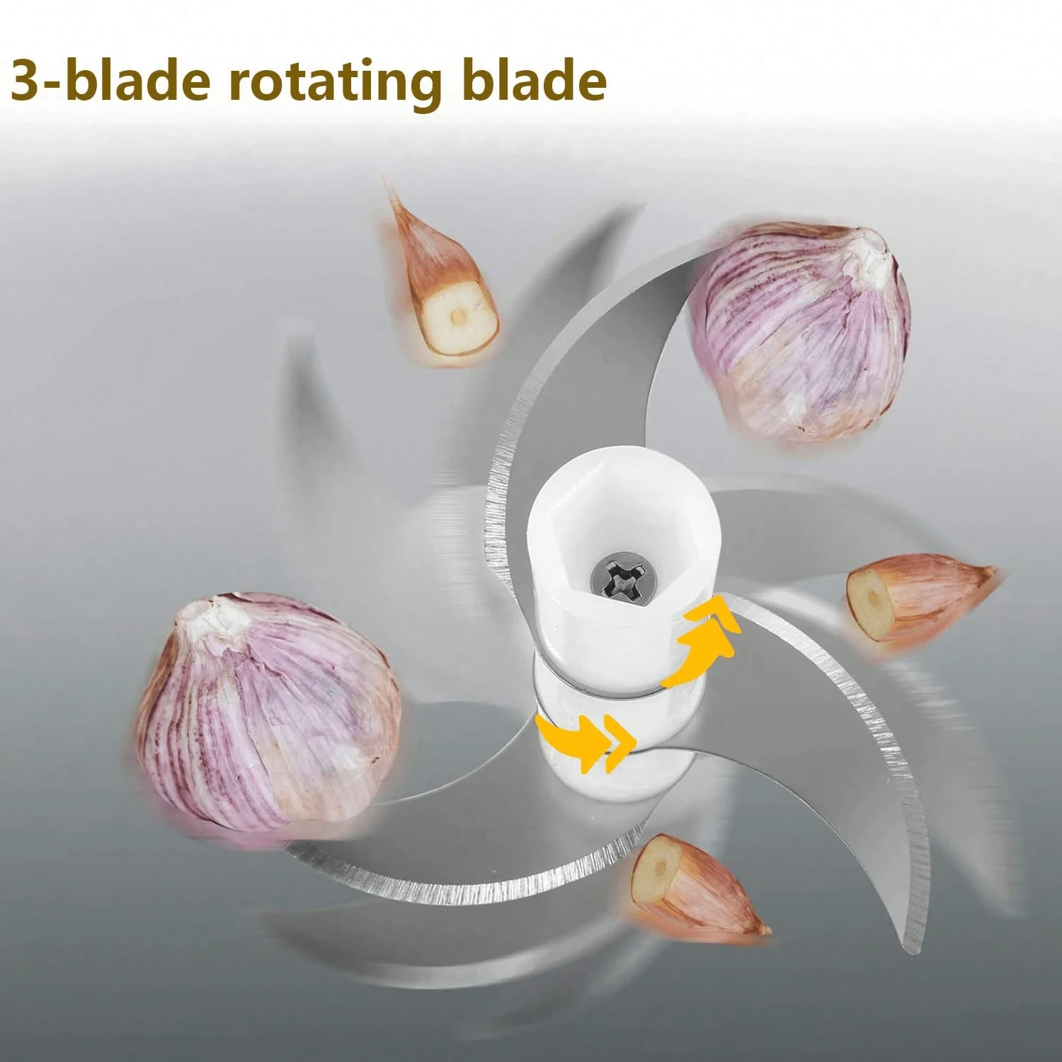 USB Electric Mini Garlic Chopper - Powerful Meat Grinder And Vegetable ...