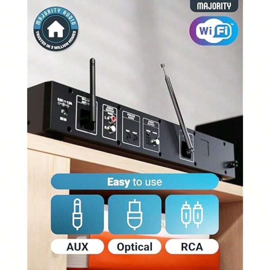 Bluetooth Internet Radio DAB+ Digital Tuner Hifi FM Spotify Connect ...