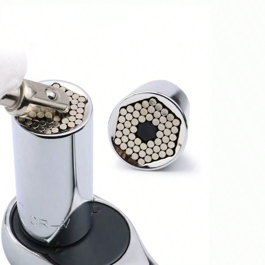 Universal Socket Wrench Set (7-19mm), Super Socket Set, For Loosening ...