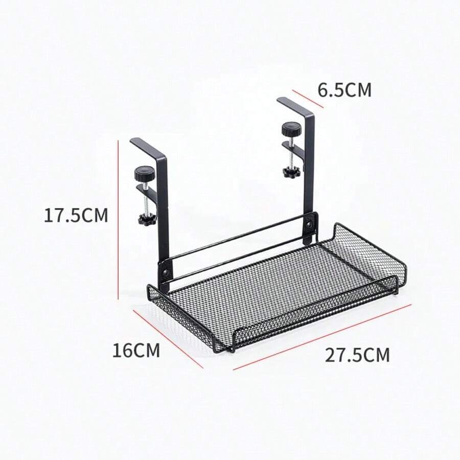 Under Desk Cable Management Tray No Drill Steel Desk Cable Organizers ...