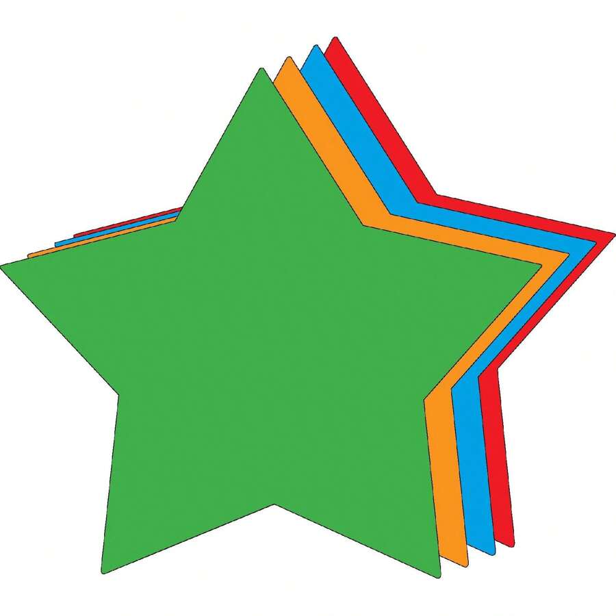 Die-Cut Magnetic - Super Assorted Color Star | SHEIN USA