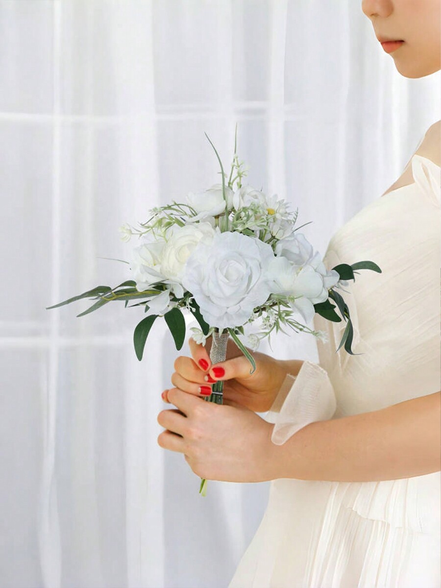 Artificial Flower Combination Set: Thousand Layer Flowers, Roses, Silk ...