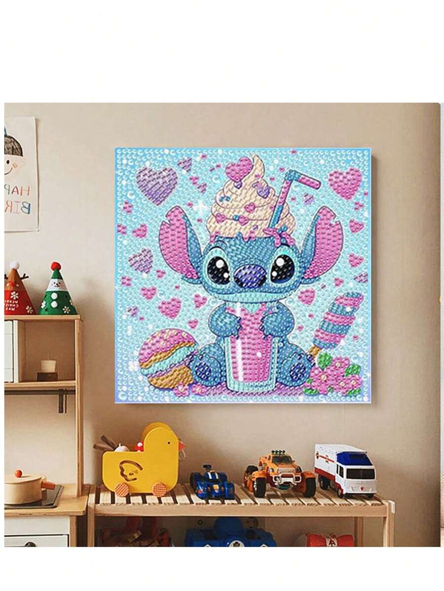 Disney Disney Stitch Diamond Painting Art Kit, 5D Handmade Craft Decor ...
