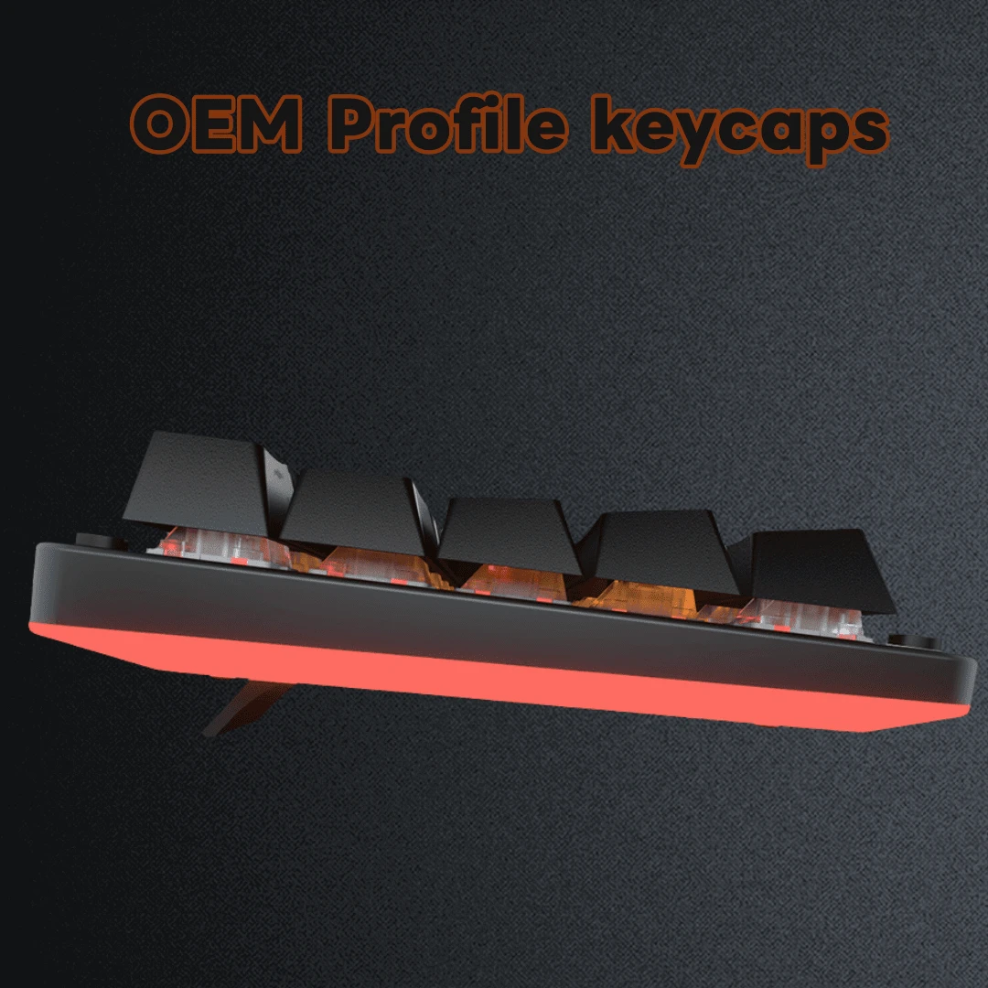 PBT Doubleshot Keycaps For Mechanical Keyboards, Shine-Through Backlit ...