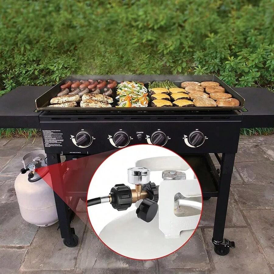 2 Pack Universal Propane Tank Gauge, Fits For 5-100lb Propane Tank ...