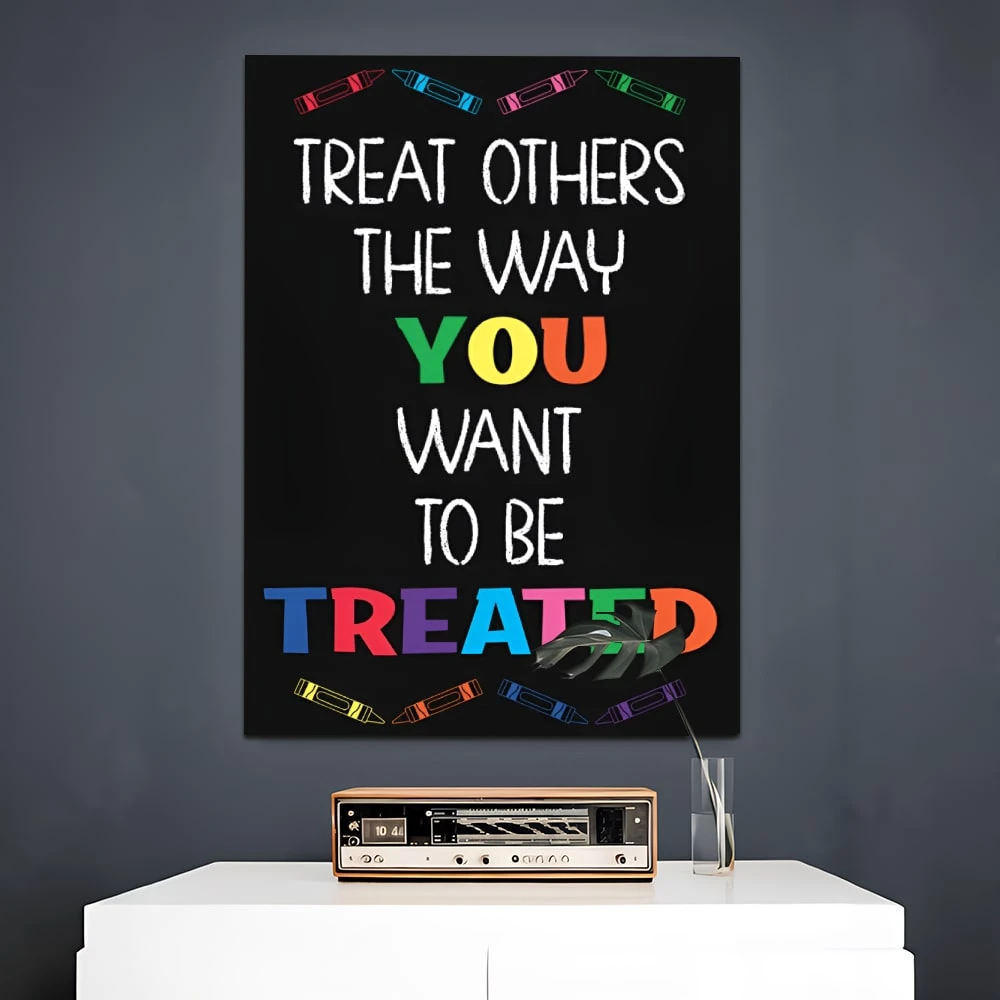 1 Pc Framed Motivational Wall Art For Classroom Decor, Classroom ...